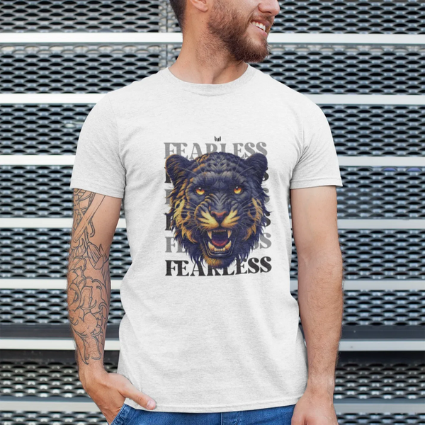 Eco Threads - Fearless King | Eco Friendly, Cotton, Panther TShirt ...